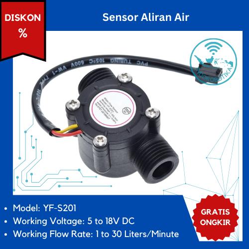 Jual water flow sensor sebagai sensor aliran air - Kota Tangerang ...
