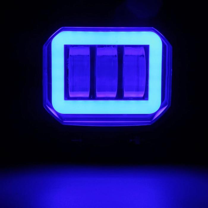 Jual Lampu Kabut Fog Light DRL 3 LED 30W Kotak 12/24 Volt Lampu Kabut ...