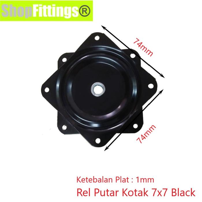 Jual Kolaher Ring Meja Etalase Kursi Gas Putar Besi Kota Hitam 15 20 25 ...