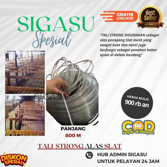 Jual TALI STRONG SLAT MESH - TALI PENGIKAT ATAU PENYANGGA SLAT PLASTIK ...