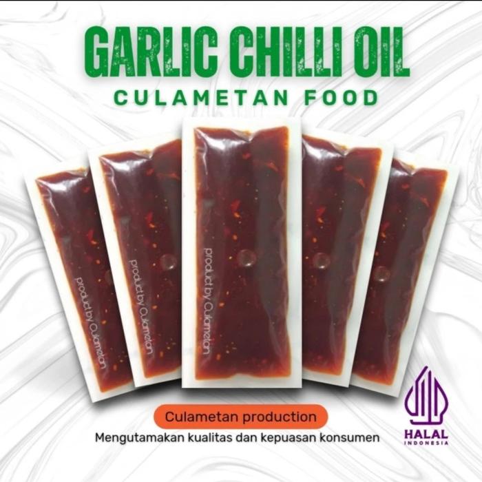 Jual chilli oil dimsum sambal minyak cabe kemasan sachet 50 ml eceran ...