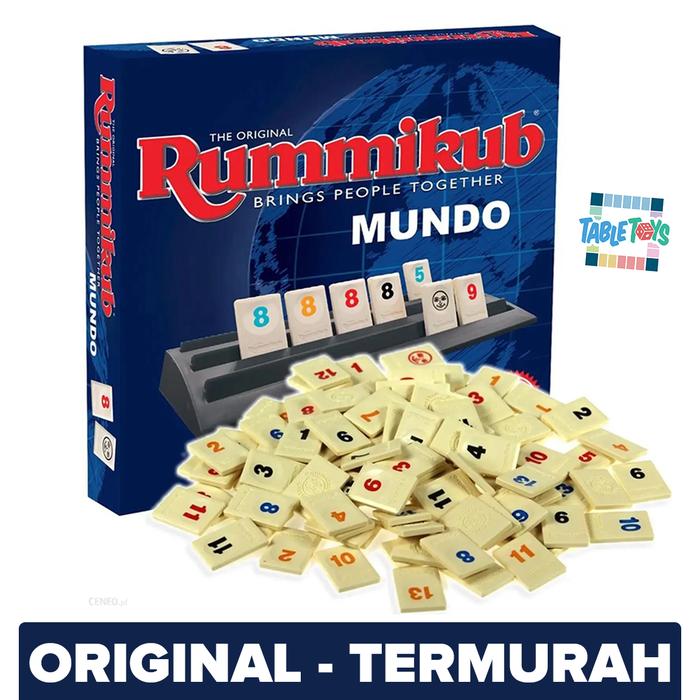Jual Rummikub Original (Trilingual Edition) Board Game | Boardgame ...