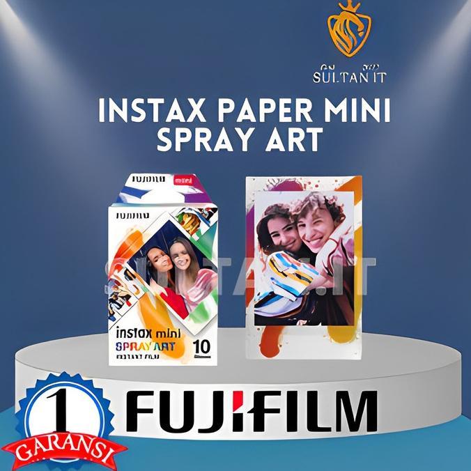 Jual Fujifilm Instax Paper Mini Spray Art 10 Sheet Original - Jakarta ...