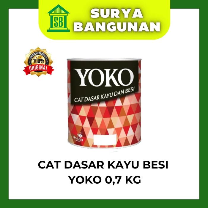 Jual Cat Dasar / Meni Kayu Besi Yoko Avian 0,7 Kg - Kab. Magelang ...