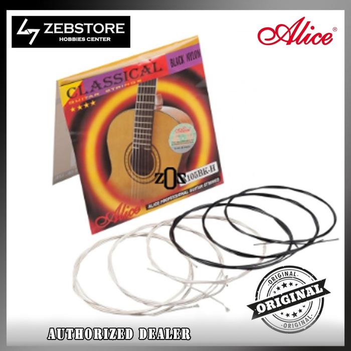 Jual Senar Gitar Classic Alice Black Nylon A105 BK-H - Kota Bandung ...