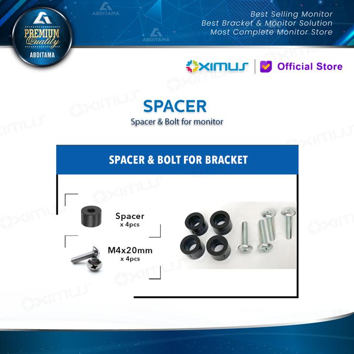 Jual Spacer dan Baut Set untuk Bracket - Kota Depok - Abditama Official ...