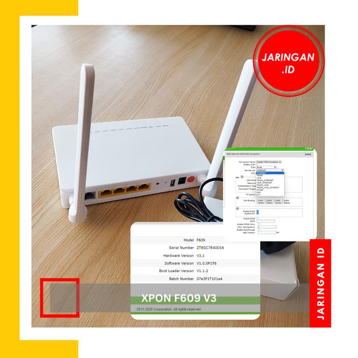 Jual Router Ont XPON GPON EPON - Xpon F609 NEW, Dengan Adaptor - Kab ...