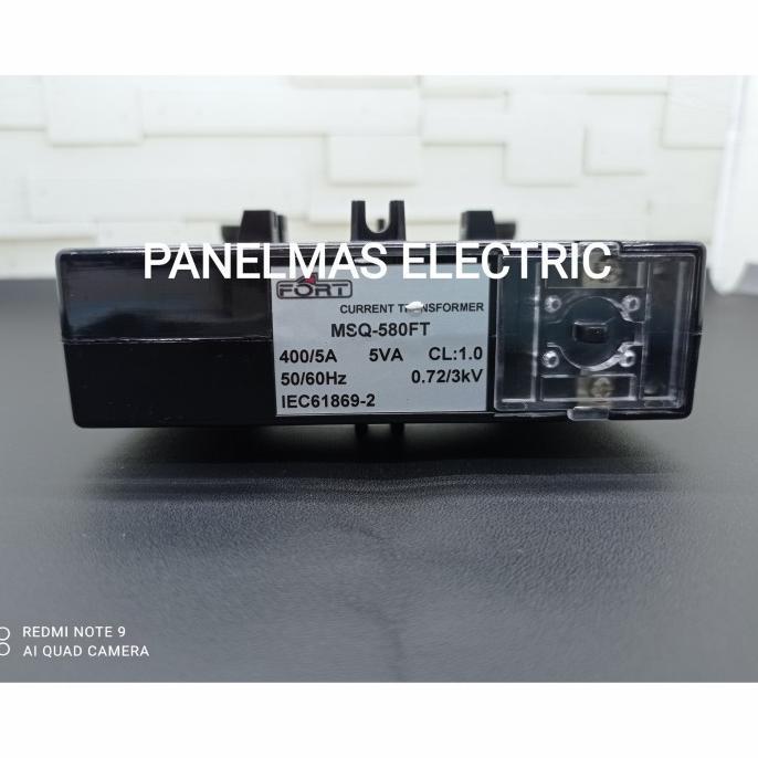 Jual SPLIT CORE CURRENT TRANSFORMER / CT 400A/5A MSQ-580FT FORT ...