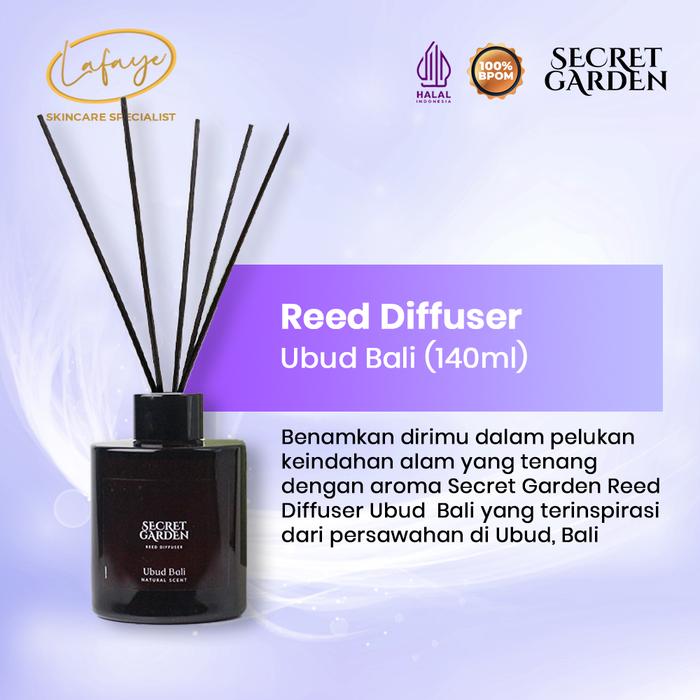 Promo Secret Garden Aroma Reed Diffuser 140ml | Aromaterapi Pengharum ...