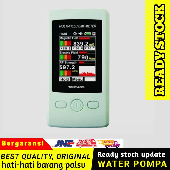 Jual Tenmars TM-190 EMF Meter TM190 Gauss 3-axis Magnetic Electric RF ...