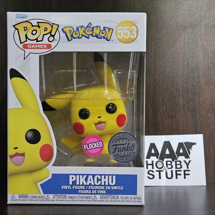 Jual Funko POP! Pokemon - Pikachu Flocked 553 - Jakarta Selatan - AAA ...