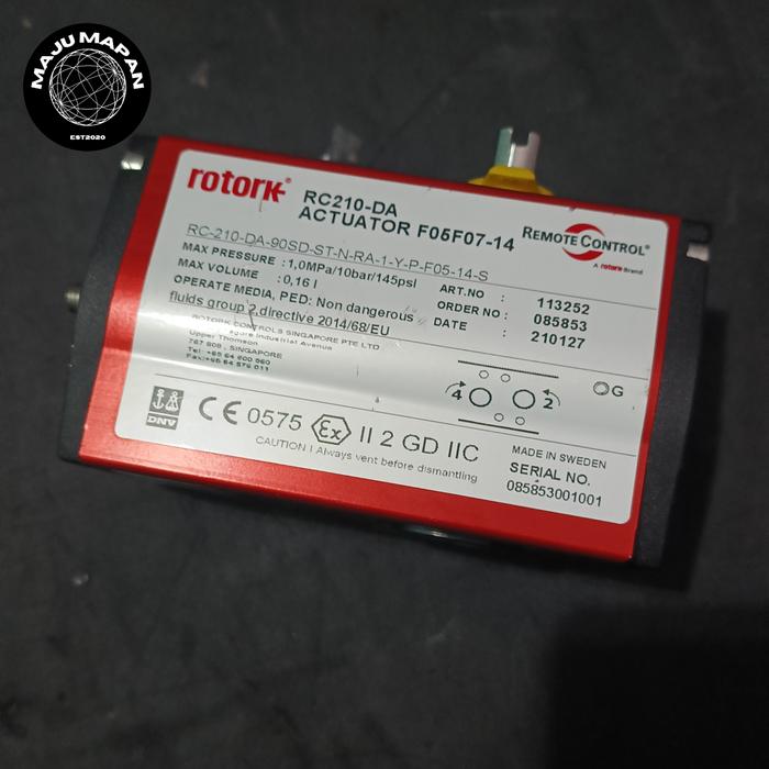 Jual ROTORK RC210-DA ACTUATOR F05F07-14 - Kota Malang - Ma ju Mapan ...