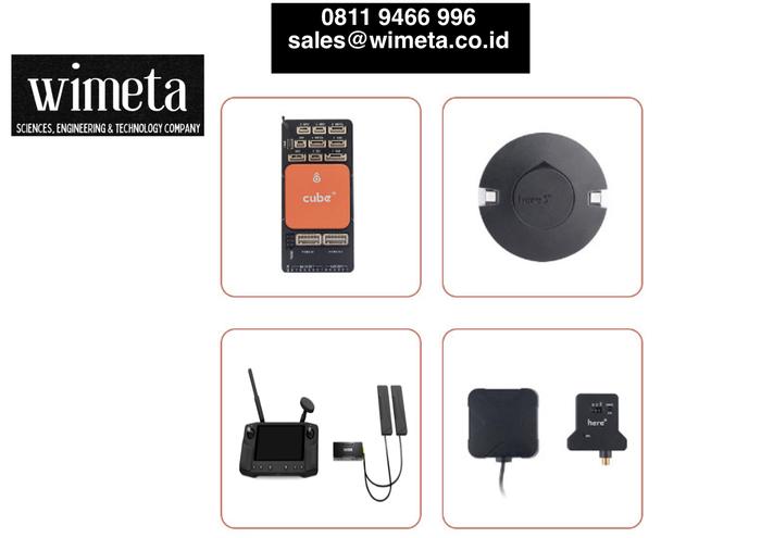 Jual Pixhawk Cube Orange+ Bundling (FC+GNSS+RTK Base+Remote+Air unit ...