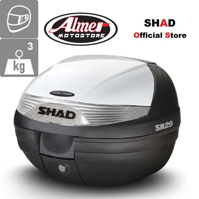 Jual Shad SH29 White Cover - Shad Top Box SH29 - Jakarta Selatan - almer helmet | Tokopedia