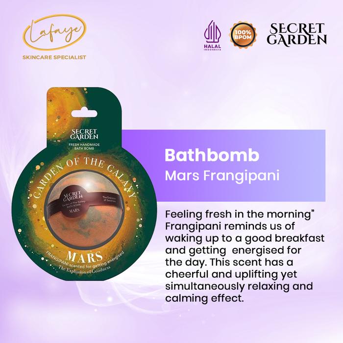 Promo Secret Garden Bath Bomb Sabun Busa Mandi Aromatherapy 100gr ...