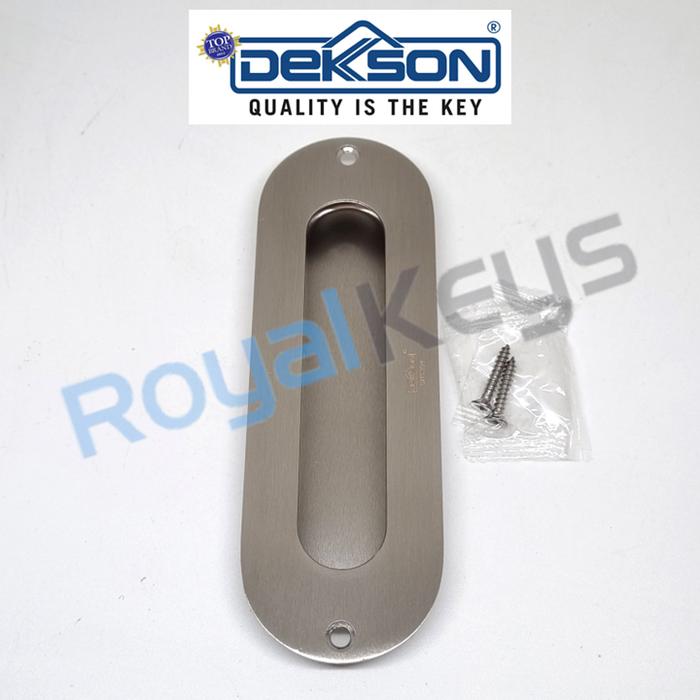 Jual Pull Plate Dekson Dekkson PP 012 150MM 150 MM Handle Tanam Oval ...