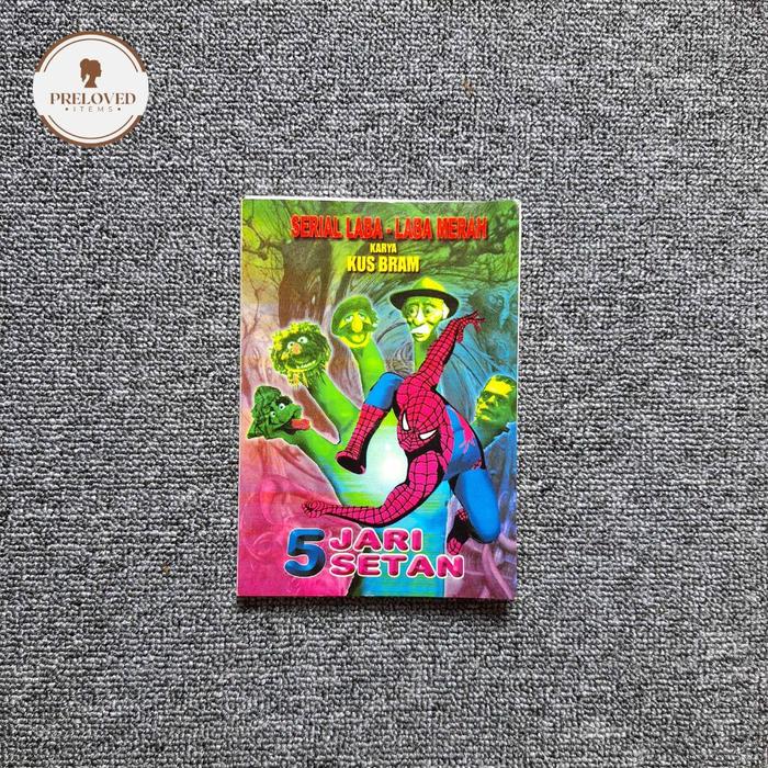 Jual Komik Indonesia Serial Labah-Labah Merah 5 Jari Setan oleh Kus ...