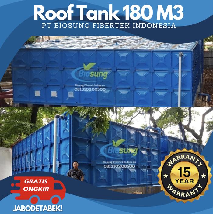 Jual Biosung Water Roof Tank 180 m3 - Kab. Tangerang - Septic Tank Biosung | Tokopedia