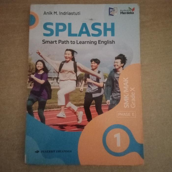 Jual Buku SPLASH Smart Path to Learning English SMA/MAK Grade X Merdeka ...