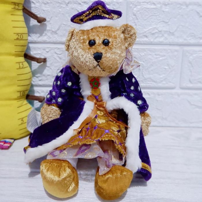Jual Boneka Beruang Teddy Bear Historic Royal Palaces Queen - Kab ...