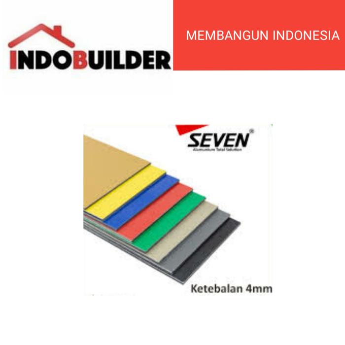Jual SEVEN ACP 4 MM PVDF 0.3 EXTERIOR ALLOY 1100 DIMENSI 1.2 X 2.4 ...