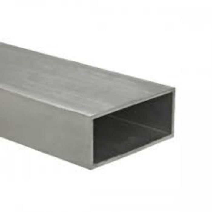 Jual Pipa kotak almunium 20mm X 50mm X 4mm X Panjang 250mm Square ...