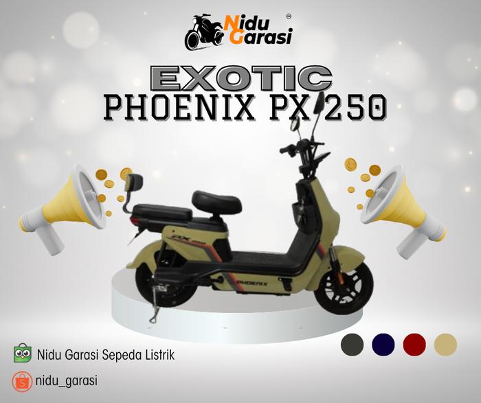 Jual SEPEDA LISTRIK PHOENIX PX 250 - Biru tua - Kota Malang - Nidu ...