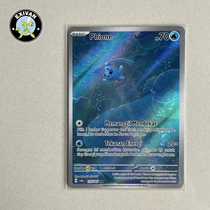 Jual Phione AR sv6s Topeng Transfigurasi - Kartu Pokemon TCG Indonesia ...