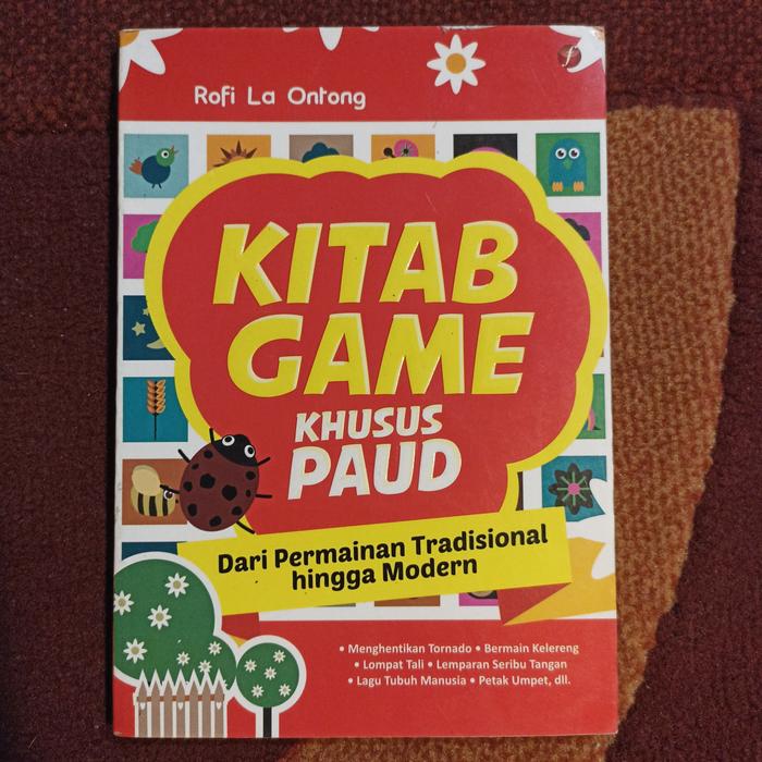 Jual Kitab Game Khusus PAUD - Dari Permainan Tradisional hingga Modern ...