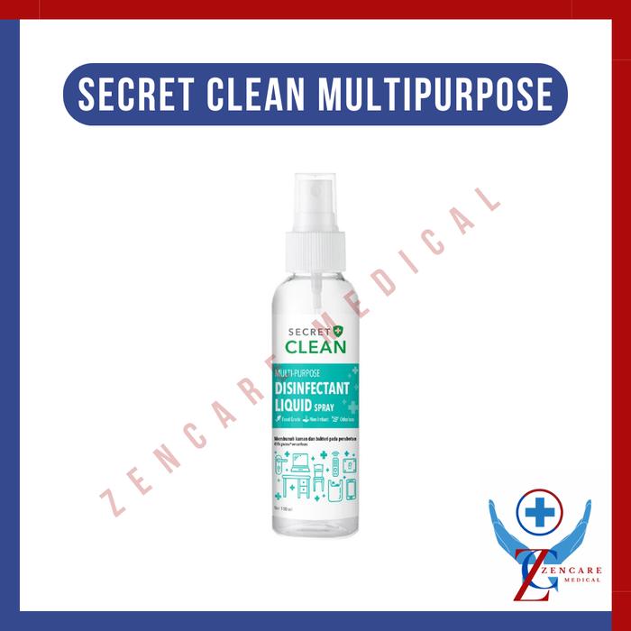 Jual Disinfectant Secret Clean Multipurpose Liquid Spray Sebotol Isi ...