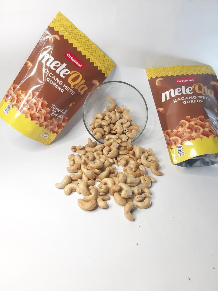 Jual Kacang Mete Mede Goreng Asli Sulawesi meteQta Rasa Original 120 ...