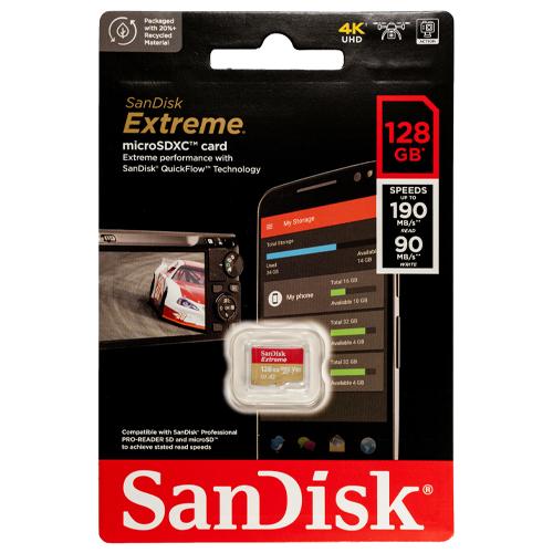 Jual SanDisk Extreme MicroSD 128GB 190Mb/s - SQXAA Micro SD Memory Card - Kota Batam - Aditech ...