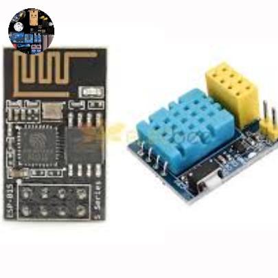 Jual NEW SET ESP01S + Module DHT11 ESP8266 Temperature and Humidity WiFi module ESP 01S - Kota ...