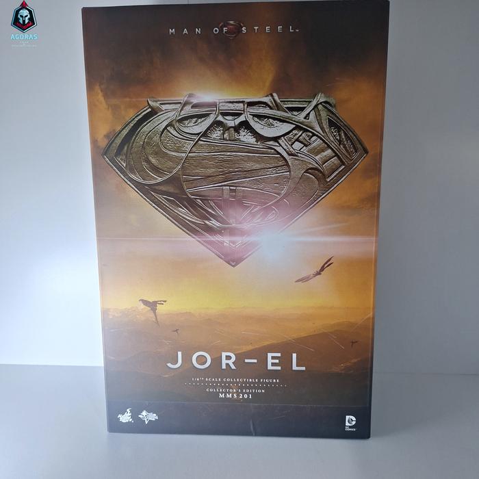 Promo HOT TOYS SUPERMAN JOR-EL MAN OF STEEL MOS MMS201 FILM MOVIE ...