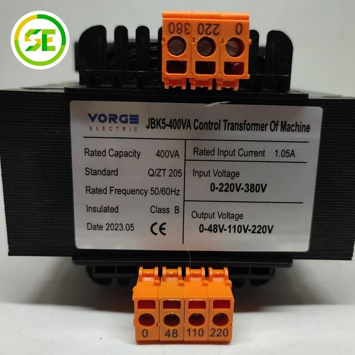 Jual VORGE auto Transformer Trafo Step Down JBK5 400VA OUT 220V/110V/48V - Jakarta Barat ...