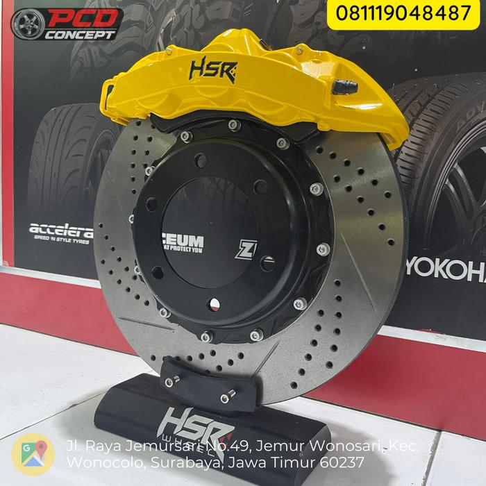 Jual BBK HSR WHEEL GT6 6 Pot Disck 355x32 Rem Big Brake Kit Pajero ...