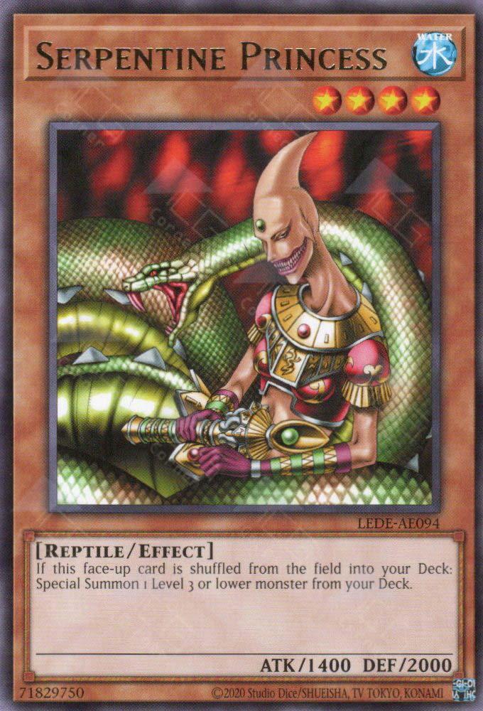 Jual Yugioh Asian english LEDE-AE094 Serpentine Princess (R) - Kab ...