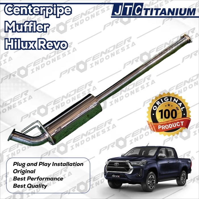 Jual JTC titanium - Centerpipe Muffler - Exhaust Muffler Knalpot ...