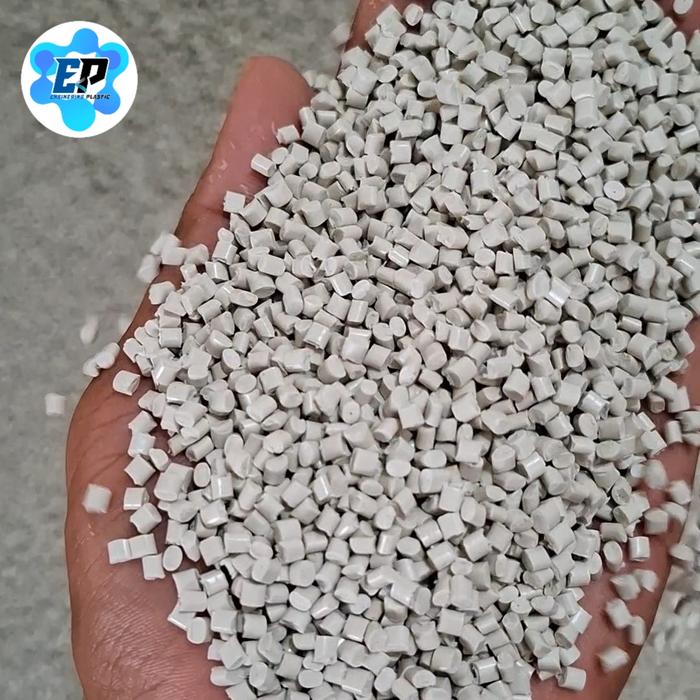 Jual Material Biji plastik HIPS Cream proses recycle / Material mesin ...