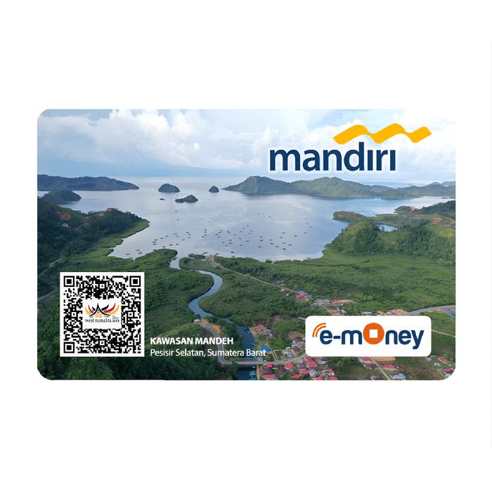 Jual Kartu Mandiri e-Money Gambar Pemandangan Kawasan Mandeh - Sumatera Barat - Kota Bandung ...