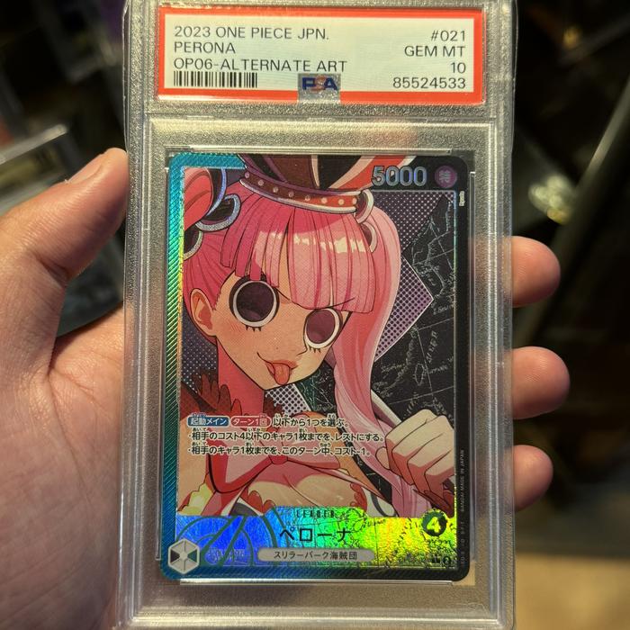 Jual Kartu One Piece TCG Perona Leader PSA 10 OP06-021 - Kota Bandung - StarterPacks | Tokopedia