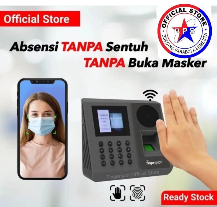 Promo Mesin absensi tanpa sentuh sidik jari finger print WDV-204BNC ...