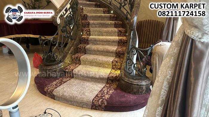 Jual KARPET TANGGA CUSTOM | KARPET TANGGA MEWAH | KARPET TANGGA EMPUK ...