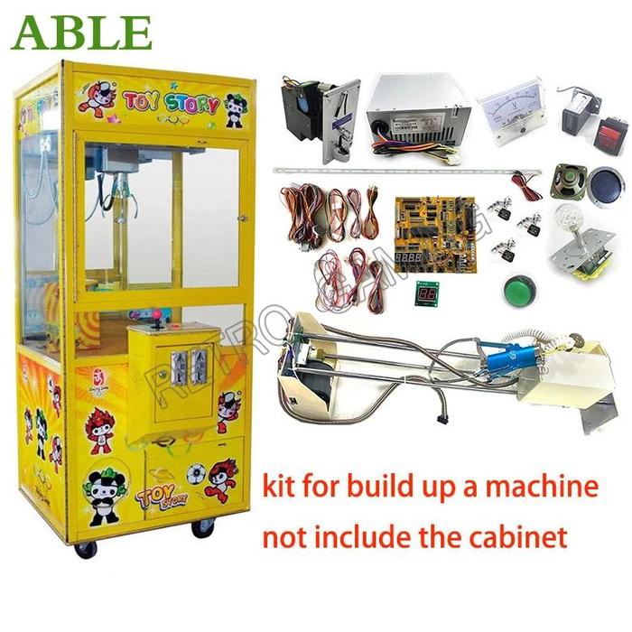 Jual Arcade Claw Game Vending Machine Toy Crane Machine DIY Kit 71 Cm ...