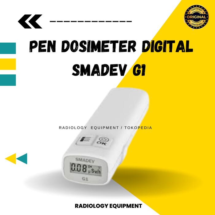Jual DOSIMETER SAKU / DOSIMETER RADIOLOGI / DOSIMETER XRAY / PENDOSE ...