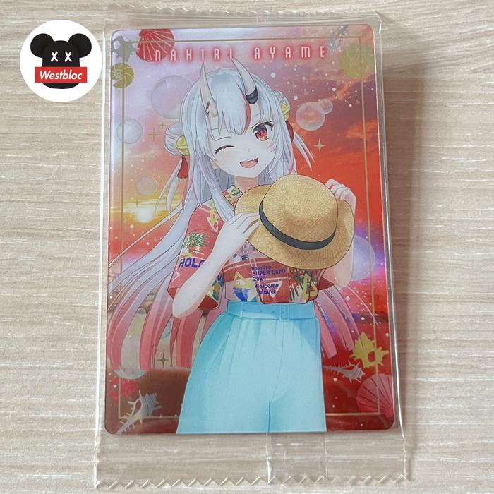 Jual Nakiri Ayame Hololive Super Expo 2024 Wafer Card Vol.1 Bandai Namco Official Merchandise ...