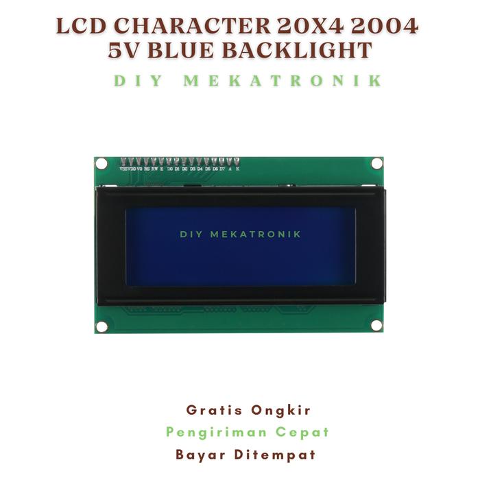 Jual LCD CHARACTER 20X4 2004 5V BLUE BACKLIGHT MODULE - Kota Bandung ...