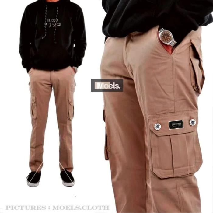 Promo CELANA CARGO PANJANG PRIA PREMIUM - Mocca, 29 - Kab. Pekalongan - Flass l Mall | Tokopedia