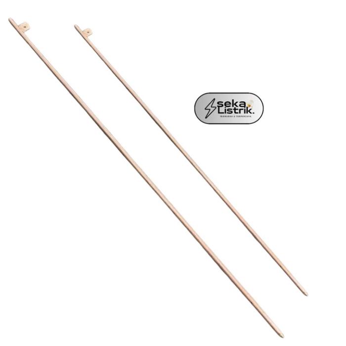 Jual Besi Arde/Tiang Arde /Besi Ground /Ground Rood /Ground Rod- 12mm l ...