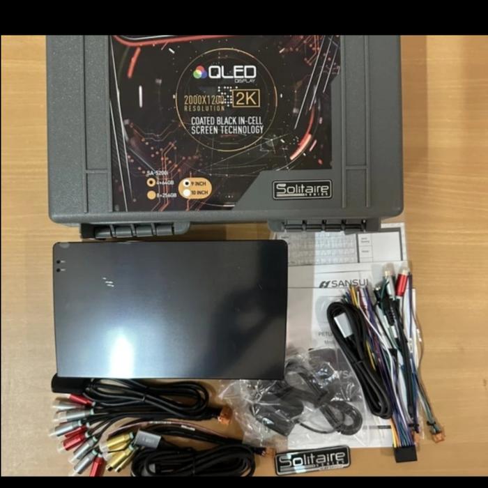 Jual Head Unit Android Sansui Solitaire Series Ram 4/64 GB 9 INCH 2K ...